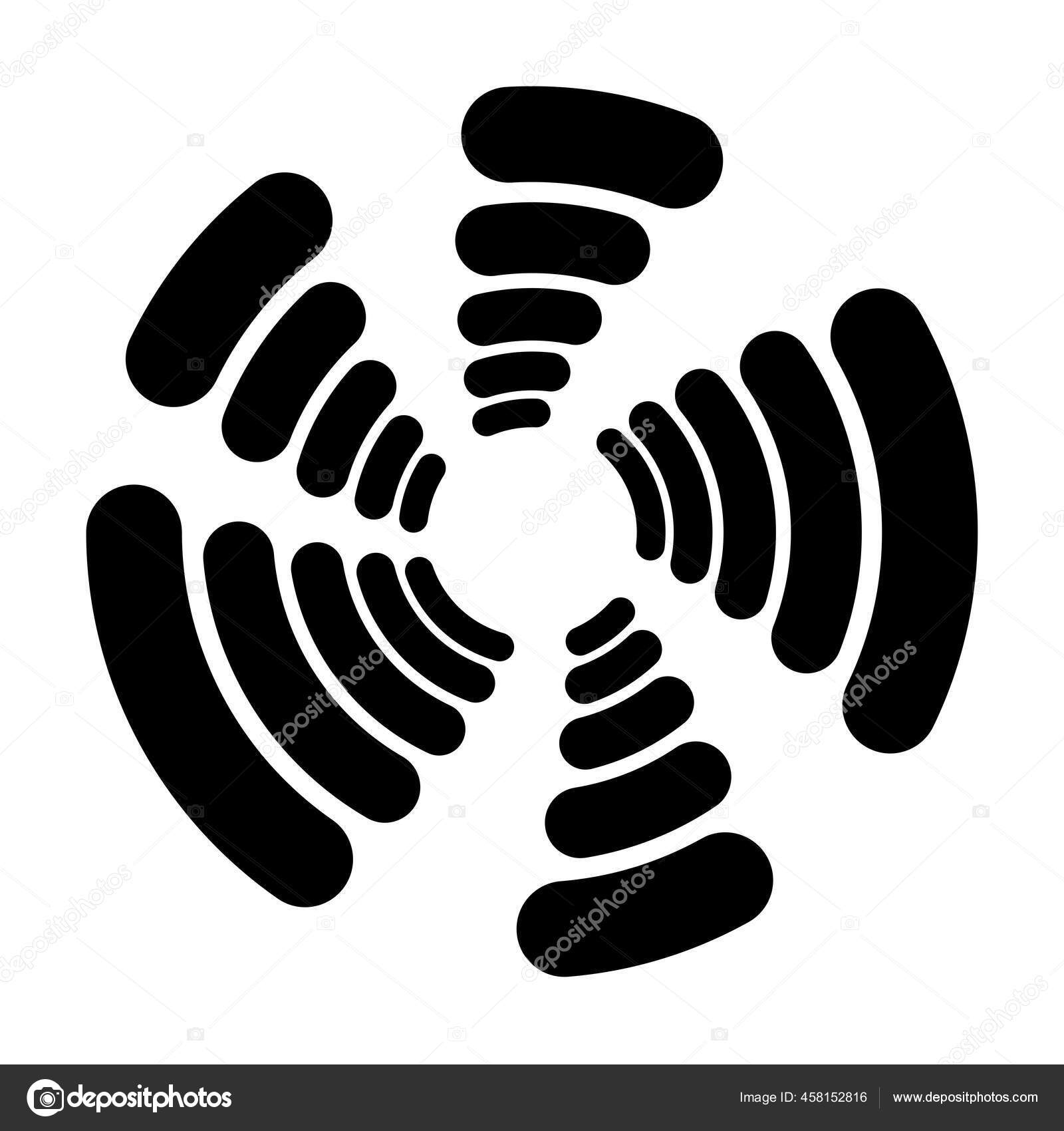 Dashed Lines Spiral Swirls Twirls Concentric Circular Volute Helix ...