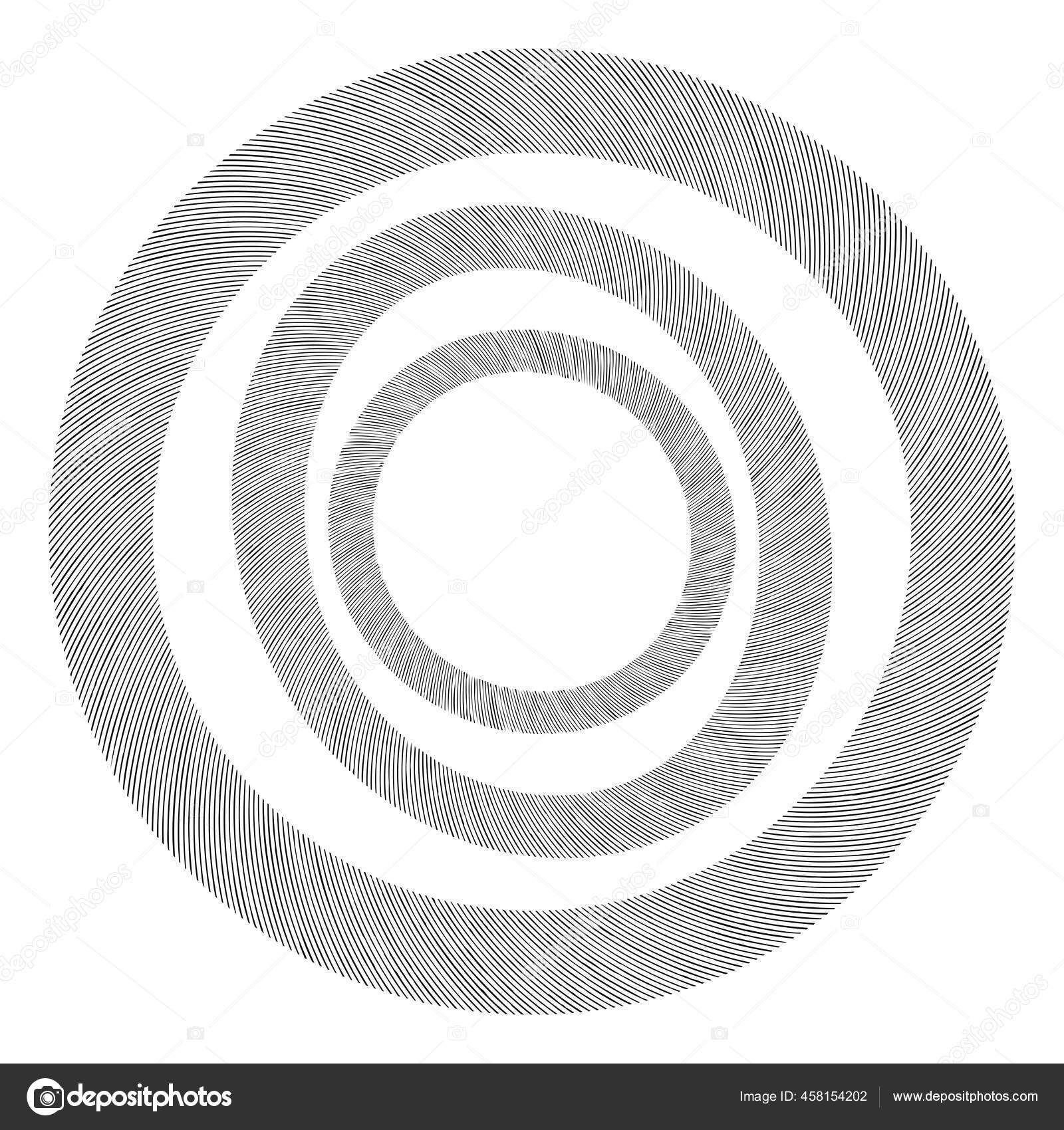 Cyclical Circle Helix Volute Element Concentric Shape Rotation ...
