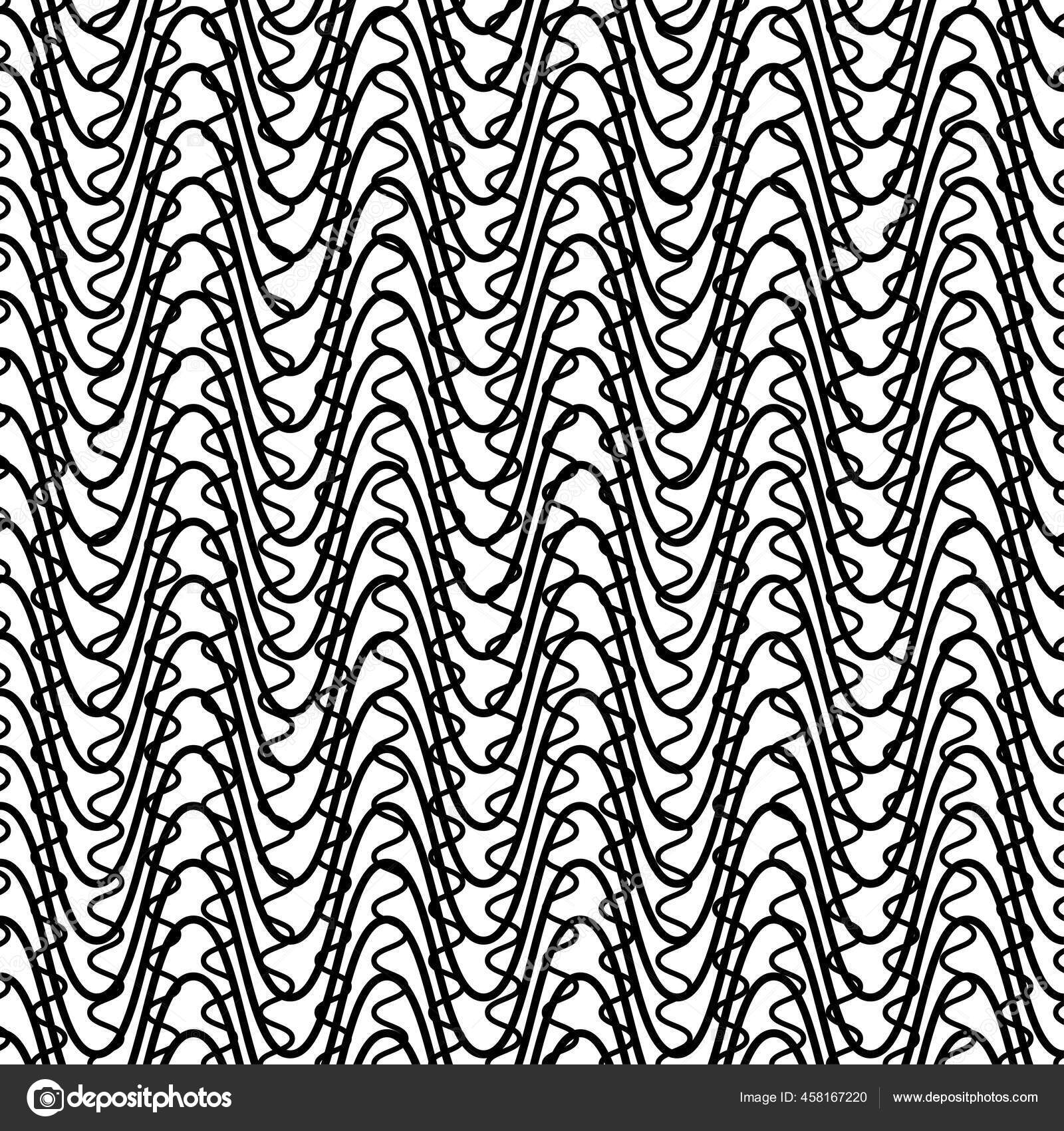 Tangled Interlace Intertwine Interlocked Lines Vector Geometric ...