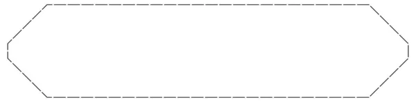 Dashed Line Border Frame Vector Illustration Element Stock Vector by ...