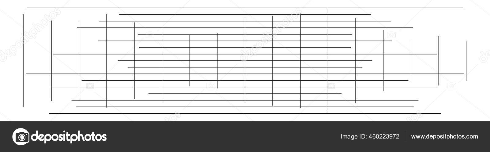 Irregular Grid Mesh Lattice Grating Geometric Pattern Element Stock ...