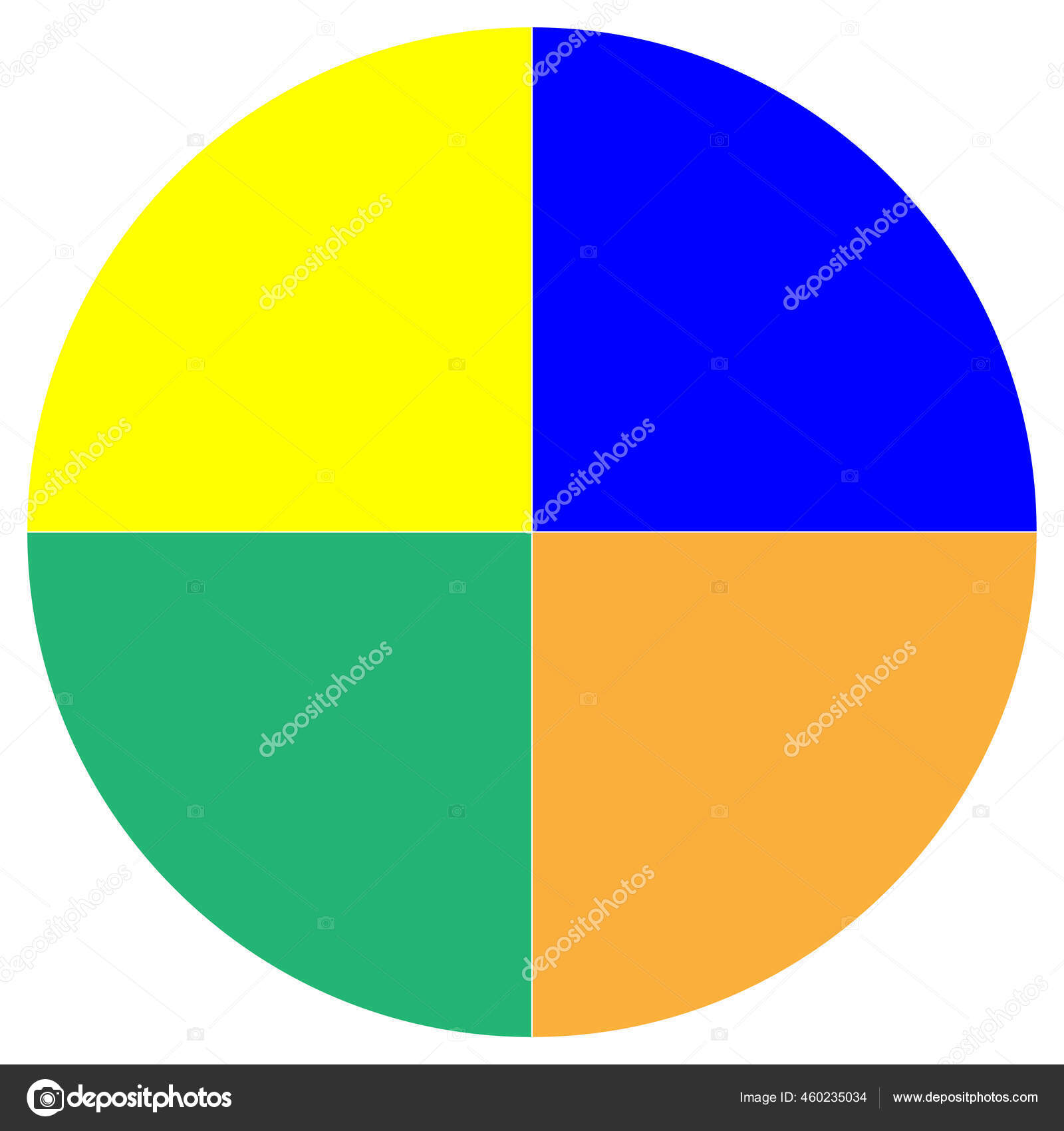 Segmented Circle Pie Graph Pie Chart Infographics Presentation Template ...