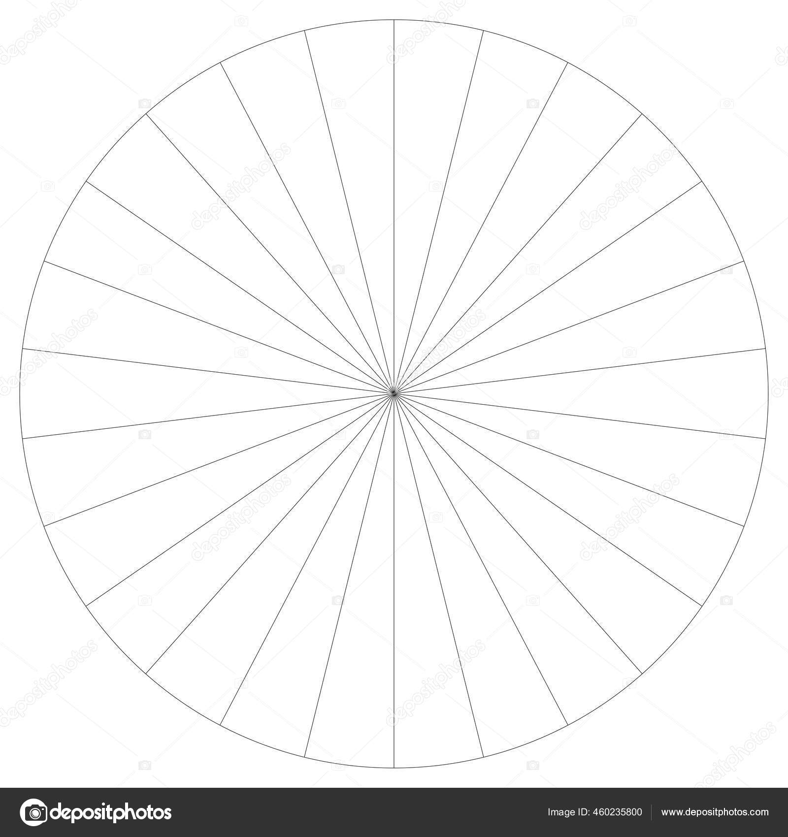 Gráfico Torta Círculo Segmentado Gráfico Torta Infográficos Elemento ...