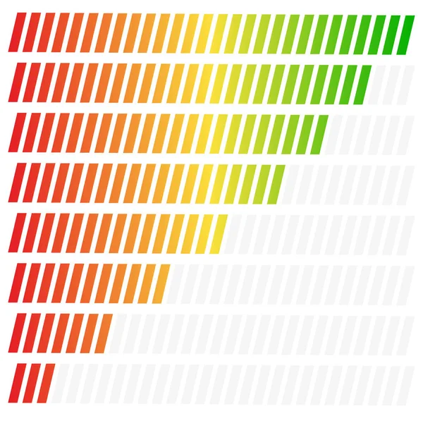 Step Simple Progress Level Indicator Color Code Progression Steps ...