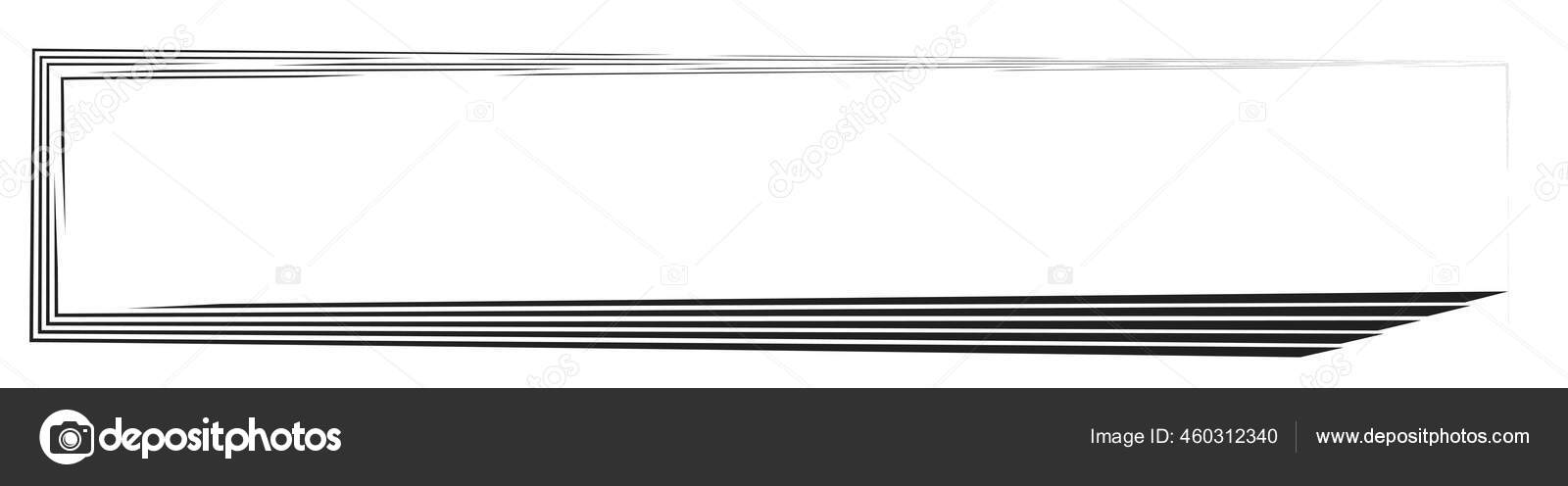 Grungy Rectangular Frame Border Plaque Outline Stock Vector by ...