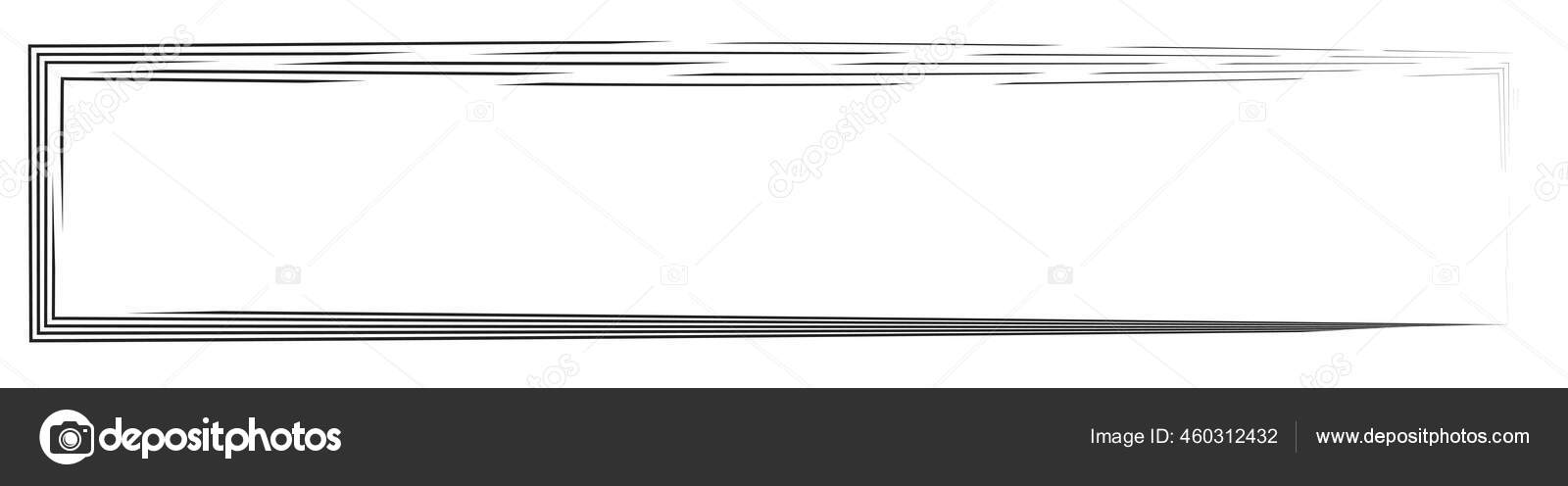 Grungy Rectangular Frame Border Plaque Outline Stock Vector by ...