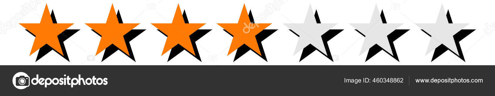 Star Rating Element Series Customer Satisfaction Quality Level ...