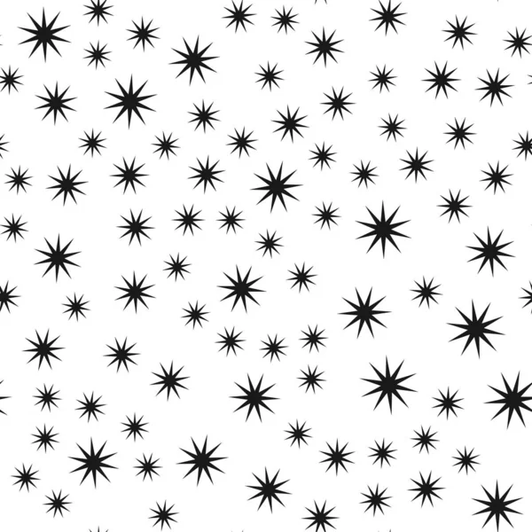 Random Stars Shape Pattern Background Seamlessly Repeatable Stock ...