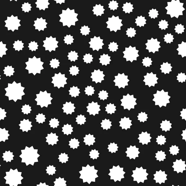 Random Stars Shape Pattern Background Seamlessly Repeatable Stock ...