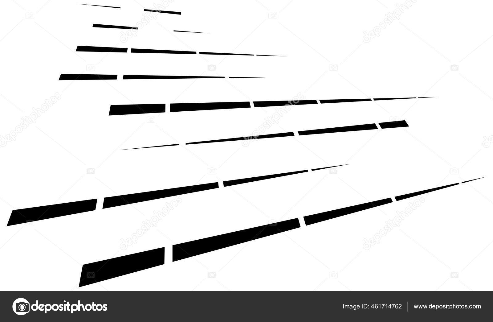 Dynamic Dashed Lines Stripes Lines Perspective Gaps Vanishing ...