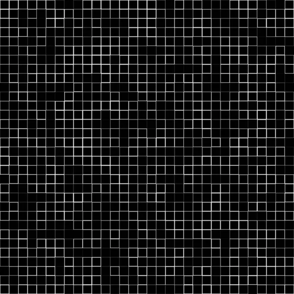 Black White Random Squares Mosaic Tiles Pattern Stock Vector ...