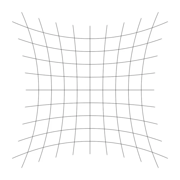 Grid Mesh Lattice Grating Distort Deform Effect Distortion Deformation Array Stock Vector by ...