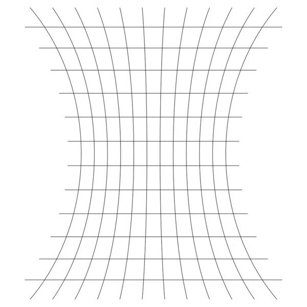 Grid Mesh Lattice Grating Distort Deform Effect Distortion Deformation Array Stock Vector by ...