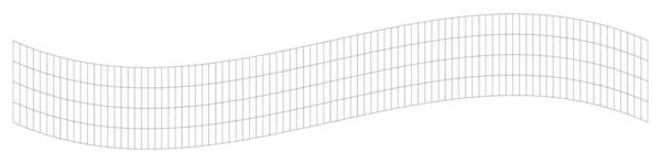 Wavy Ripple Curved Distort Effect Long Oblong Irregular Rectangular ...