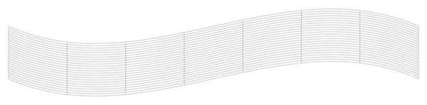 Wavy Ripple Curved Distort Effect Long Oblong Irregular Rectangular ...