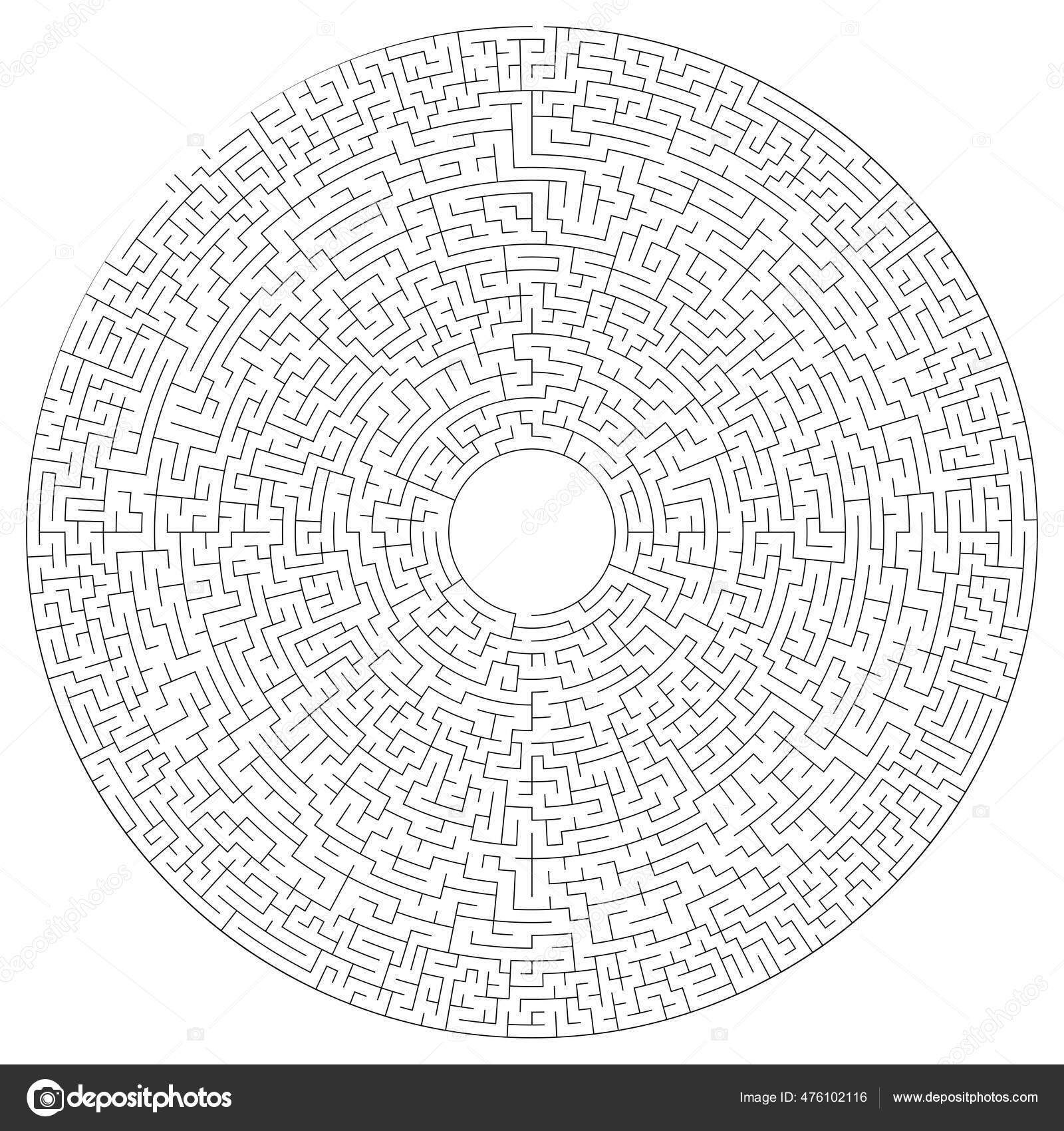 Impossible Circle Maze