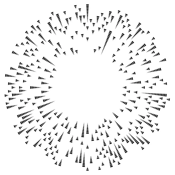 Radial Lines Radiance Burst Starburst Sunburst Effect Design Element ...