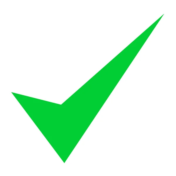 Checkmark Tick Symbol Icon Approve Admission Allow Icon Stock Vector ...