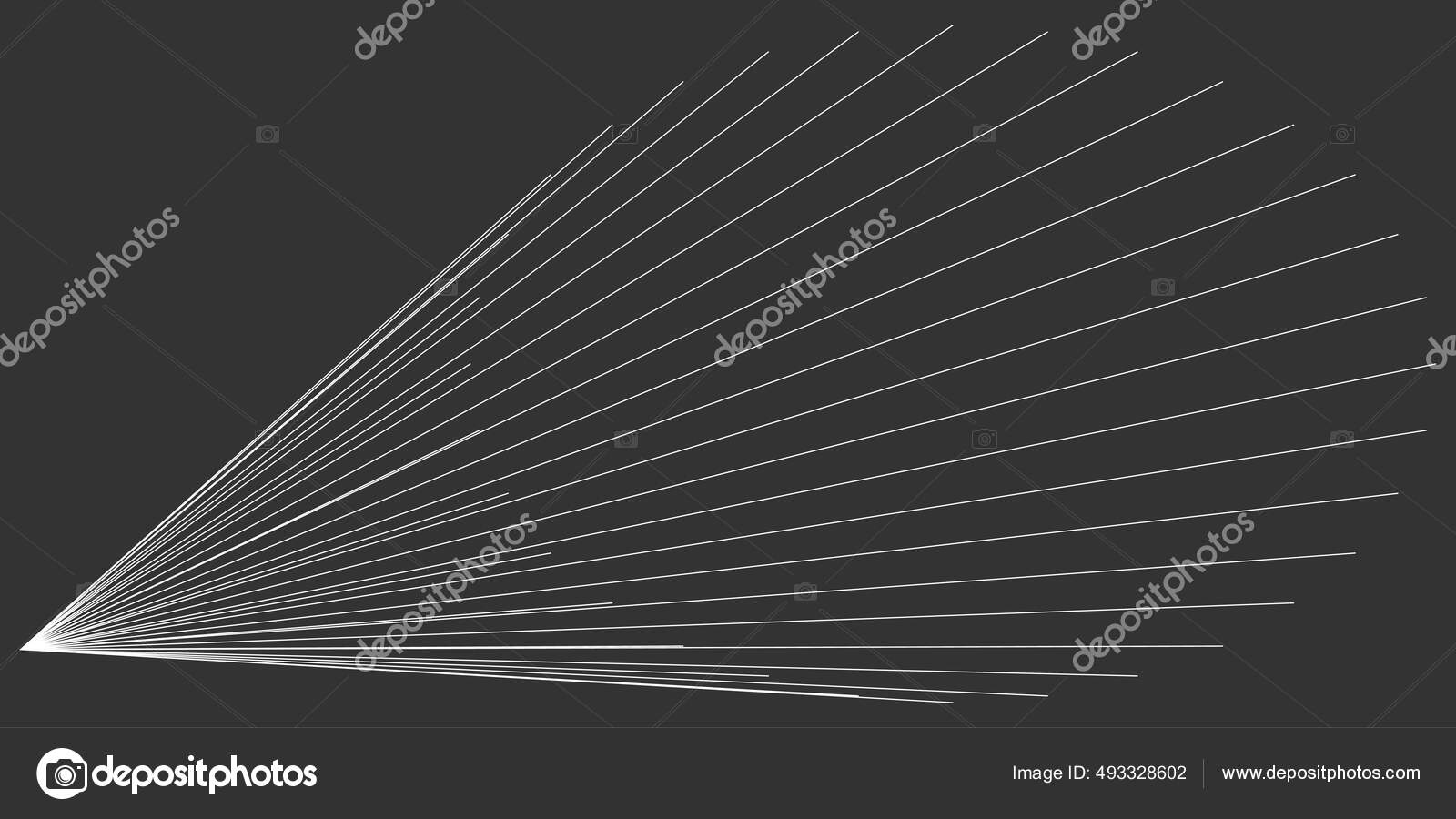 Eccentric Radial Ray Beam Burst Lines Glitter Gleam Glisten Effect ...