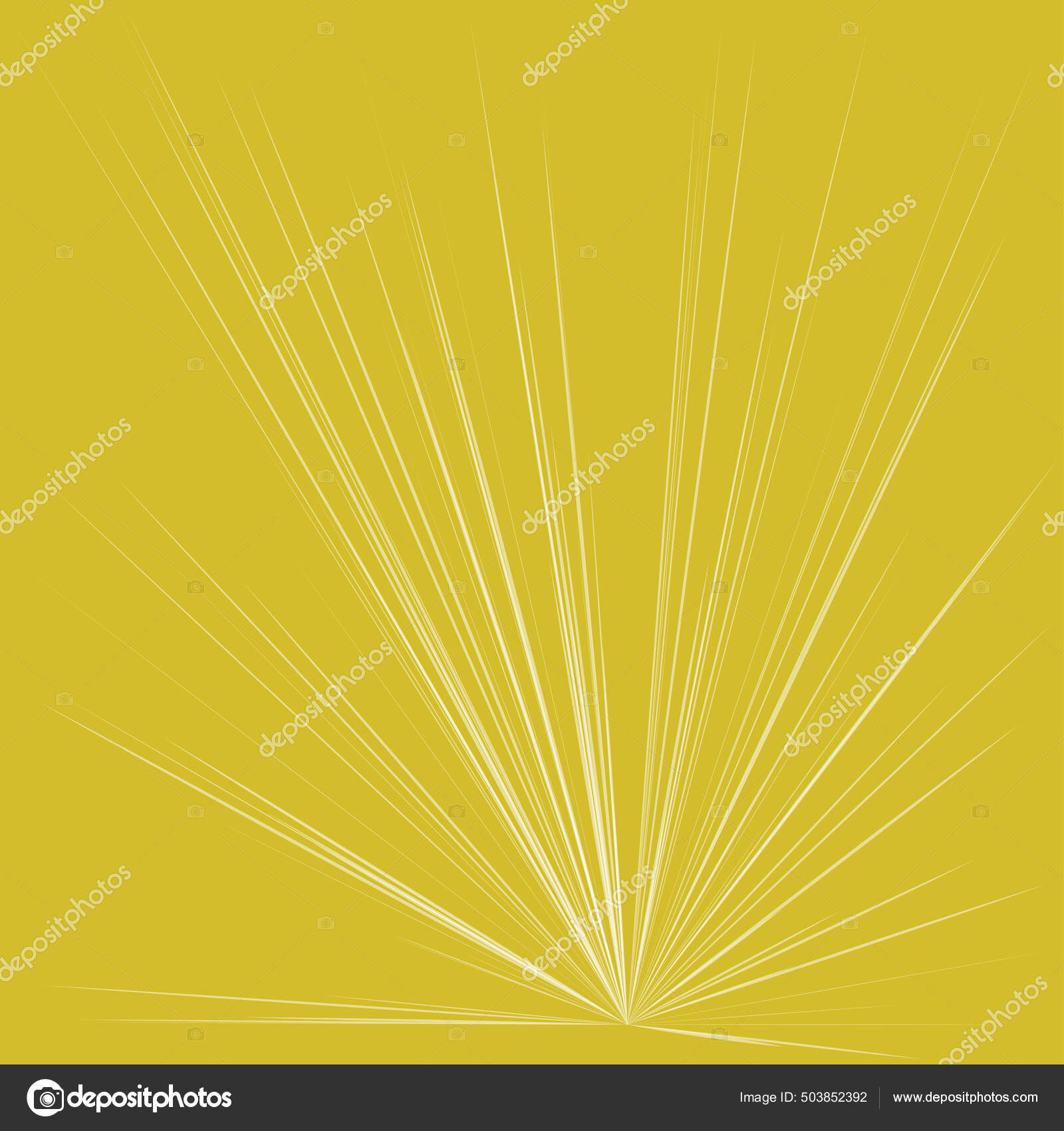 Radial Radiating Dynamic Rays Beams Lines Starburst Sunburst Element ...