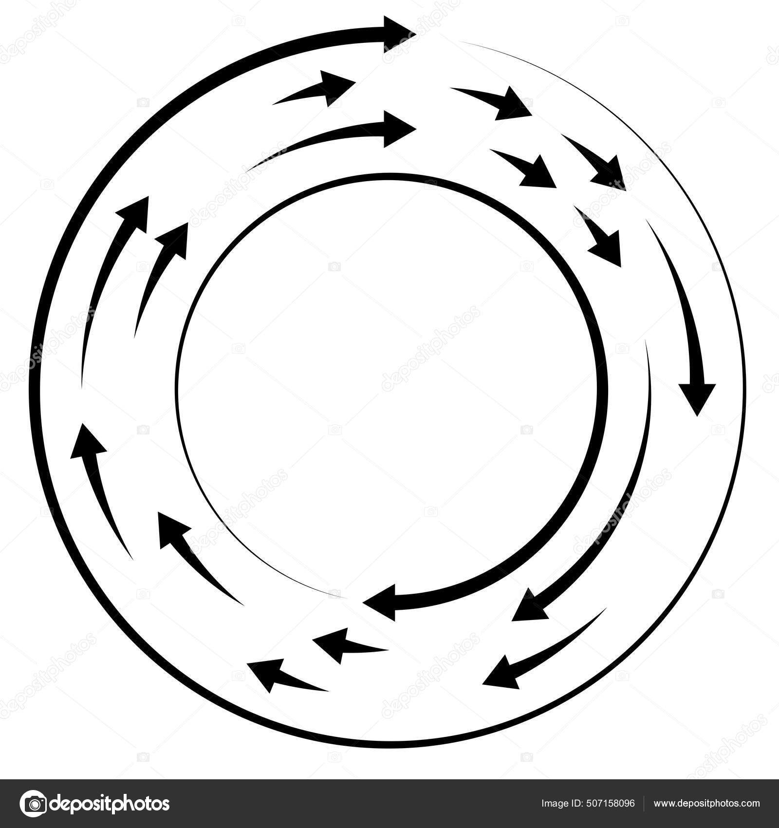 Colorful Circular Concentric Segmented Circles Arrows Radial Radiating ... Colorful Circular Concentric Segmented Circles Arrows Radial Radiating ...
