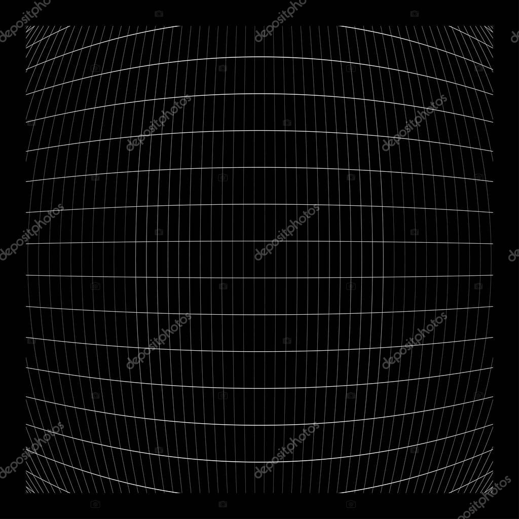 Vettoriale stockGriglia Maglia Griglia Traliccio Wireframe Con ...