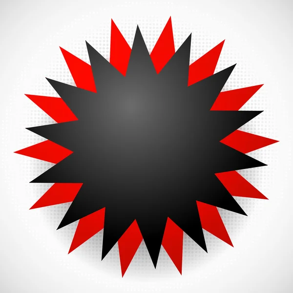 Simple explosion shape — Stock Vector © vectorguy #59178285