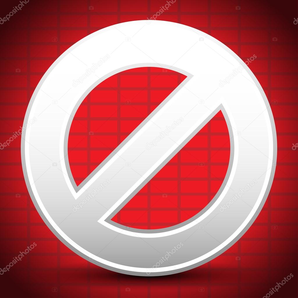 Prohibición de dibujos animados, signo de restricción 2023