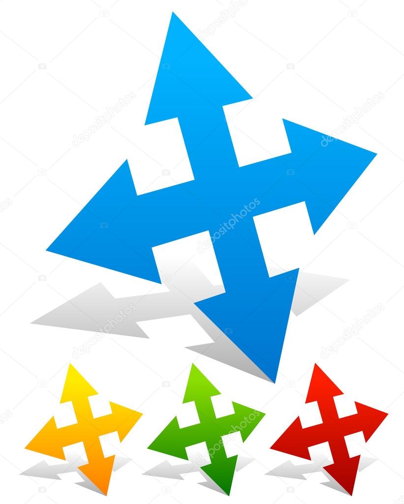 All directions arrows set Stock Vector Image by ©vectorguy #67109967