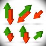 Abstract Rising Arrows Stock Vector Image by ©benchyb #12521363