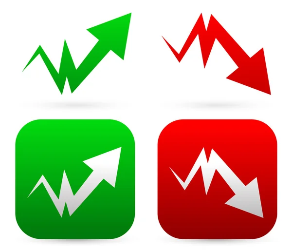 Fluctuating Arrow Curvy Zig Zag Criss Cross Arrow Shape Element Stock ...