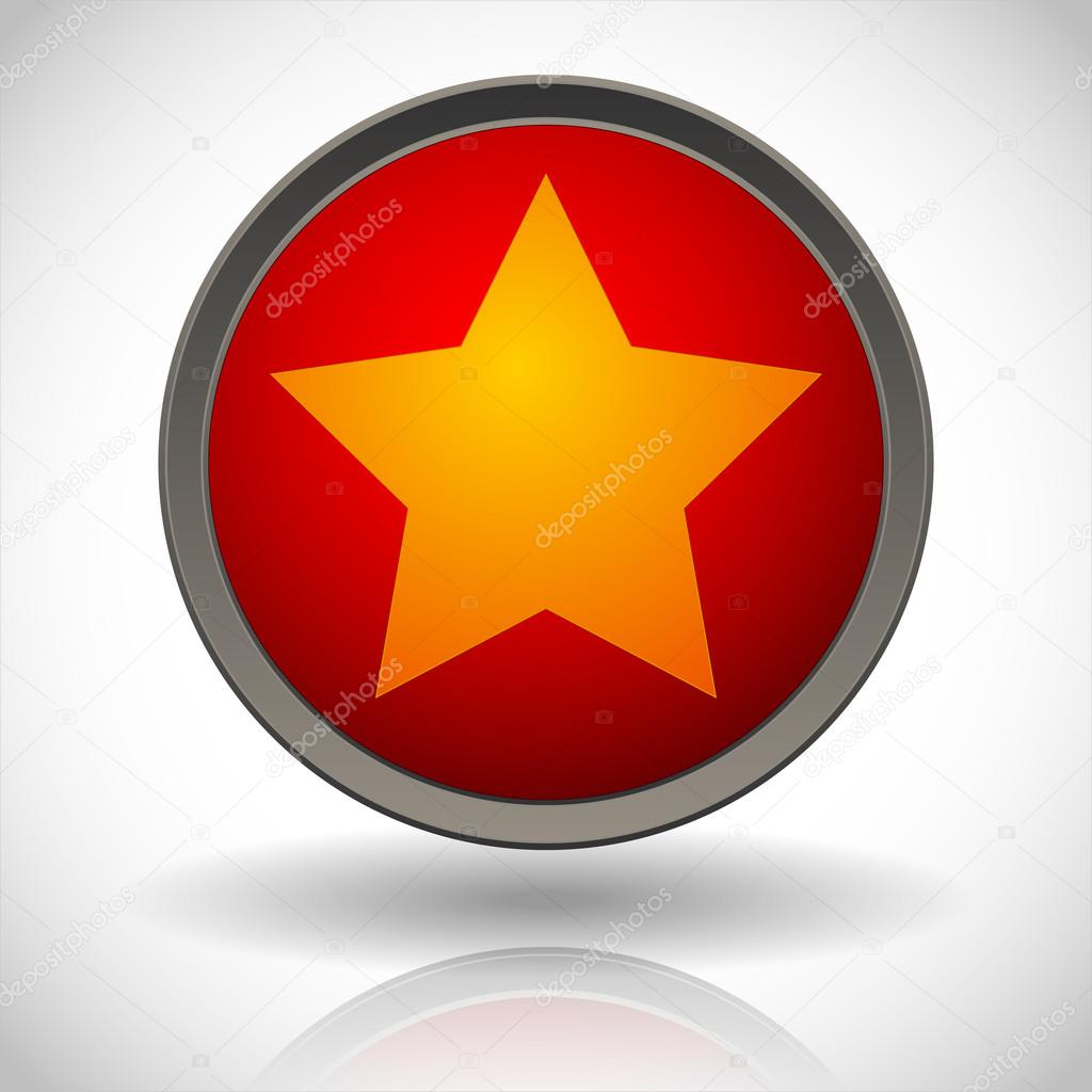 Star badge, star button Stock Vector by ©vectorguy 67110151