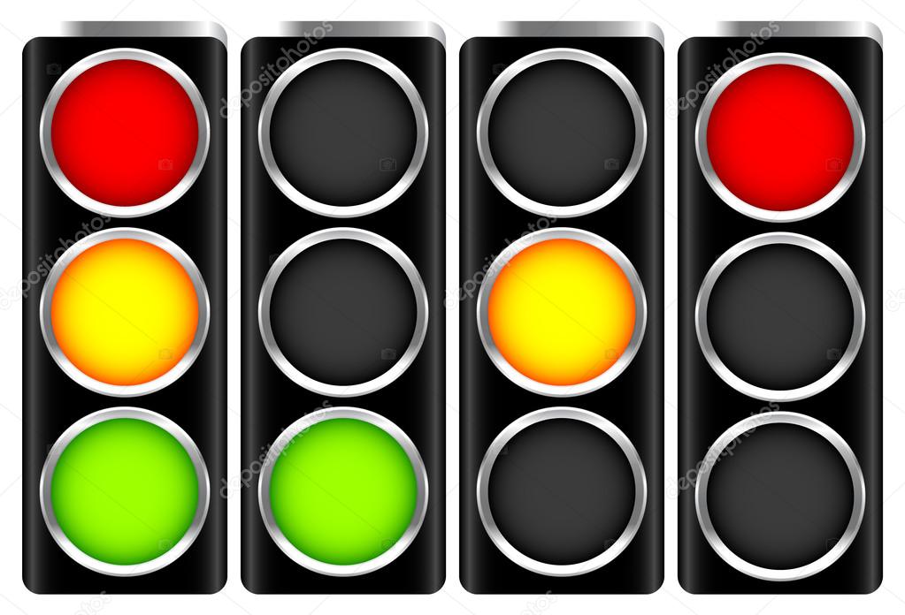 Tráfico, semáforos . Vector de stock por ©vectorguy 67114449