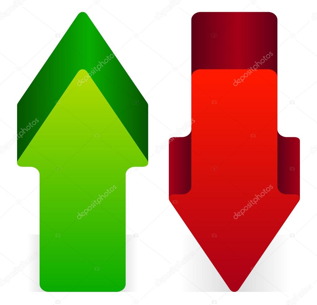 Up, down arrows Stock Vector by ©vectorguy 68169863