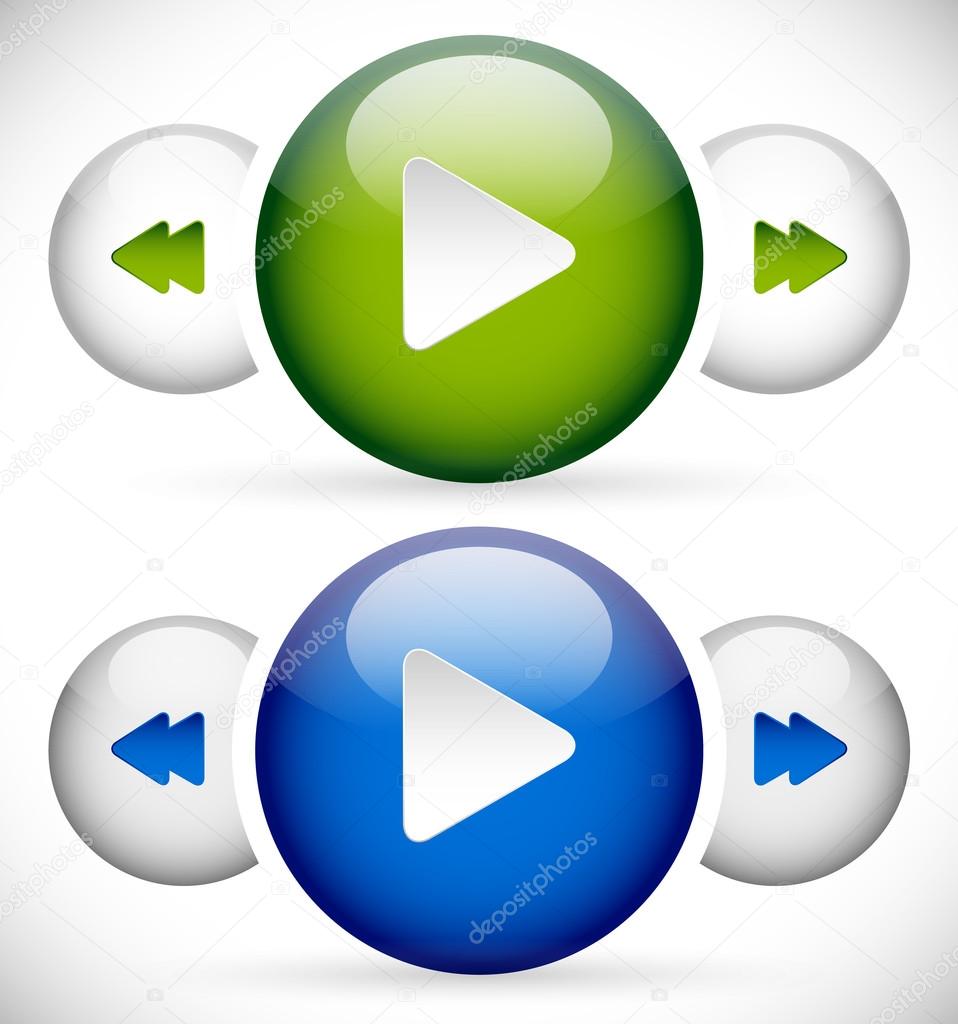 Fast Forward And Rewind Button