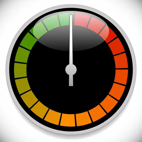 Gauge Meter Level Indicator Icon Symbol Stock Vector by ©vectorguy ...