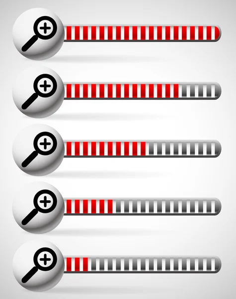Level indicator, progress icons Stock Vector Image by ©vectorguy #85494816