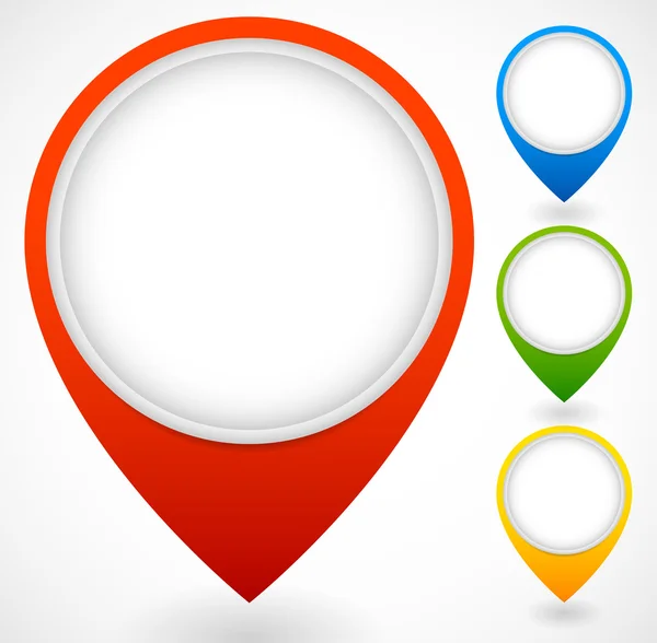 Map marker, map pins set Stock Vector Image by ©vectorguy #88311292