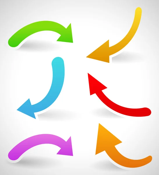 15,972 Curved arrow Vectors, Royalty-free Vector Curved arrow Images ...