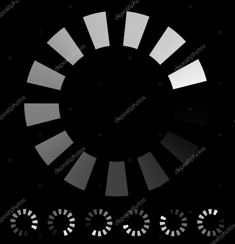 Round preloader, buffer shape Stock Vector by ©vectorguy 70341289