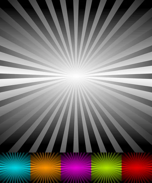 Converging lines, rays background set. Stock Vector Image by ©vectorguy ...