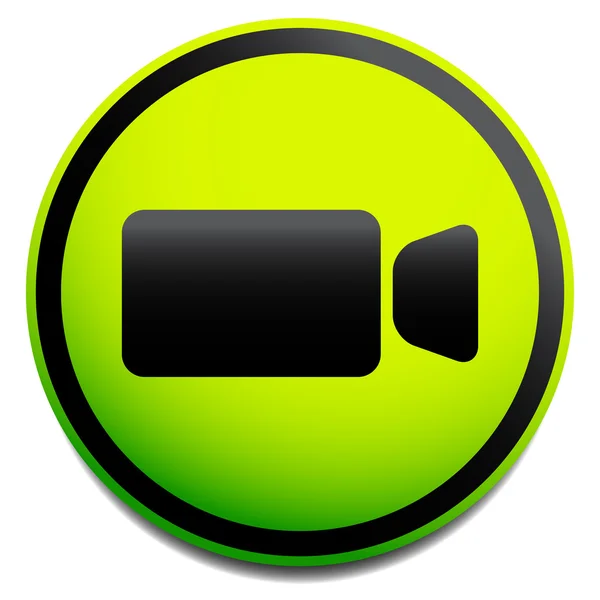 Movie camera ico — Stock Vector © blumer-1979 #32630523