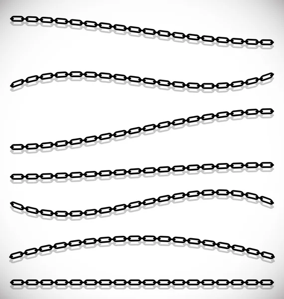 Chain link shapes Vector Art Stock Images | Depositphotos