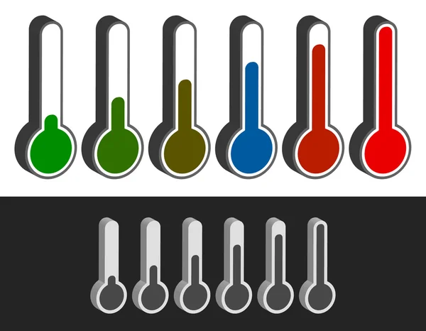 Thermometer symbols set set. Stock Vector Image by ©vectorguy #82633752
