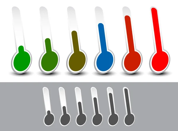 Thermometer symbols set set. Stock Vector Image by ©vectorguy #82633752