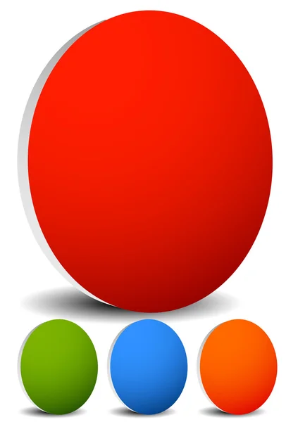 Empty circle button backgrounds Stock Vector Image by ©vectorguy #75686167