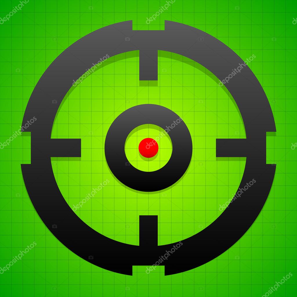 Targetmark, crosshair, reticle symbol Stock Vector Image by ©vectorguy ...
