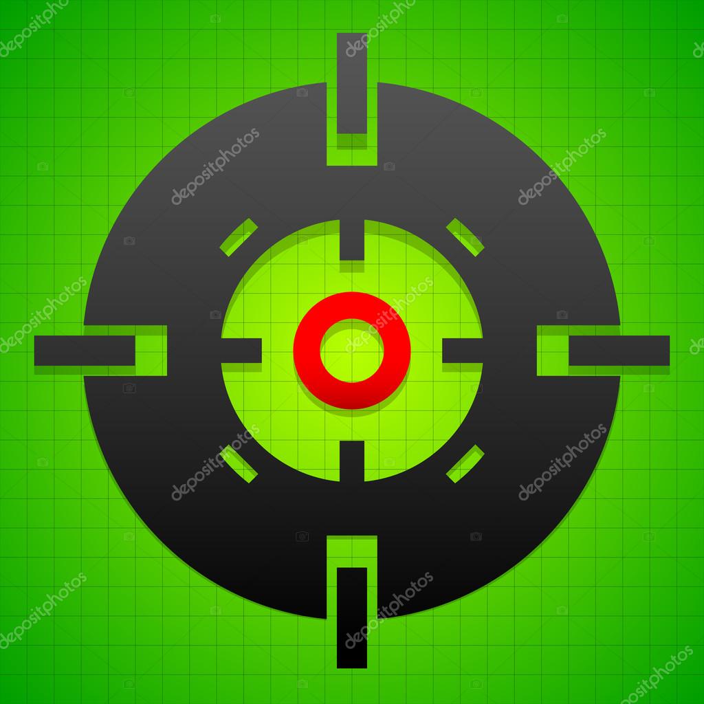 Targetmark, crosshair, reticle symbol Stock Vector Image by ©vectorguy ...