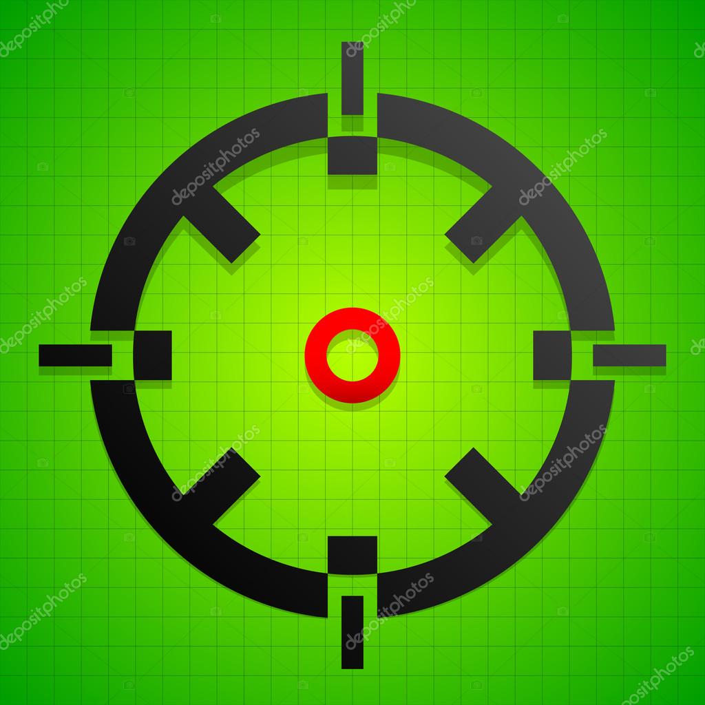 Targetmark, crosshair, reticle symbol Stock Vector Image by ©vectorguy ...