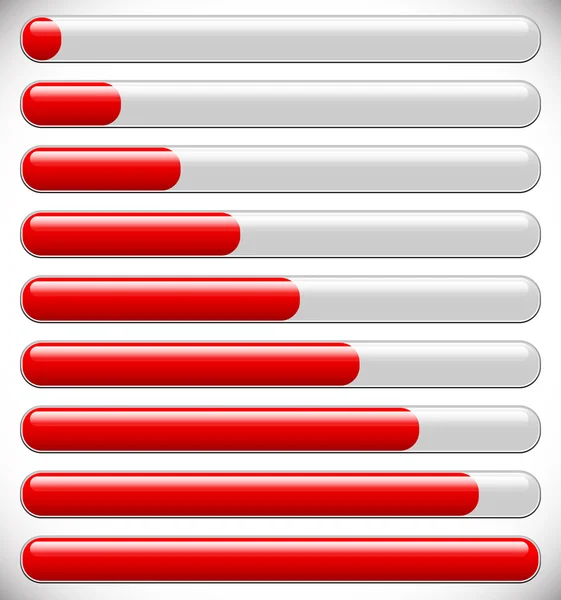 Progress loading bars. Stock Vector Image by ©vectorguy #69307479